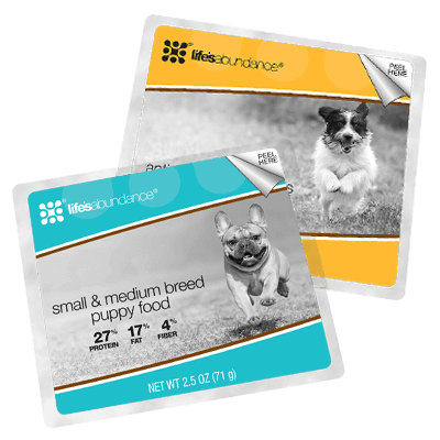 Small/Medium Breed Puppy Food Sample Plus Treat